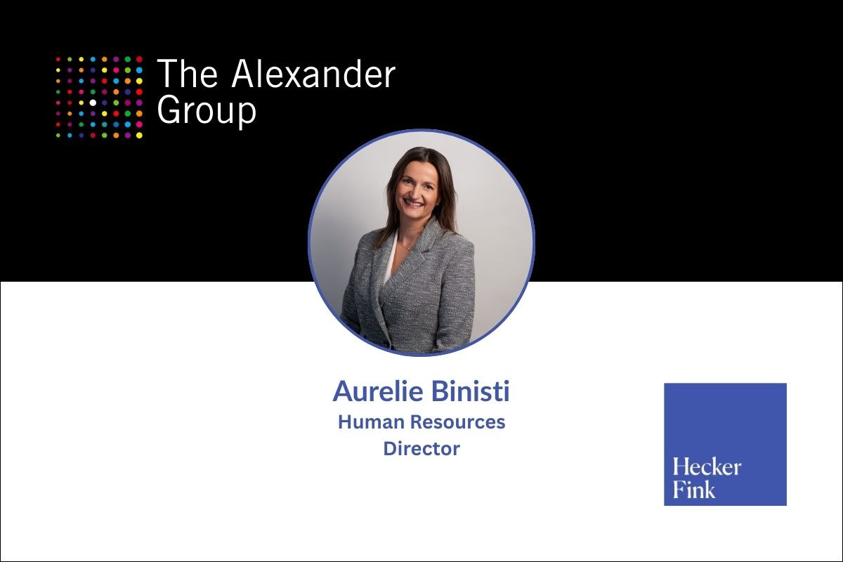 Aurelie Binisti Named HR Director at Hecker Fink LLP by TAG